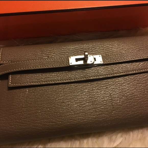 Bags | Herms Kelly Long Wallet 10 Authentic | Poshmark